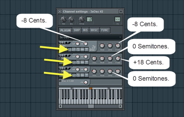 3xOsc Settings For Synth Sound | How To Make Electronic Music